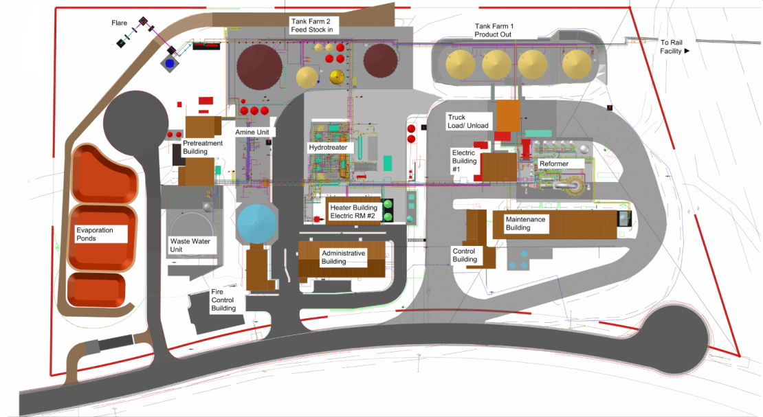 Plant Facility - New Rise Renewables Reno